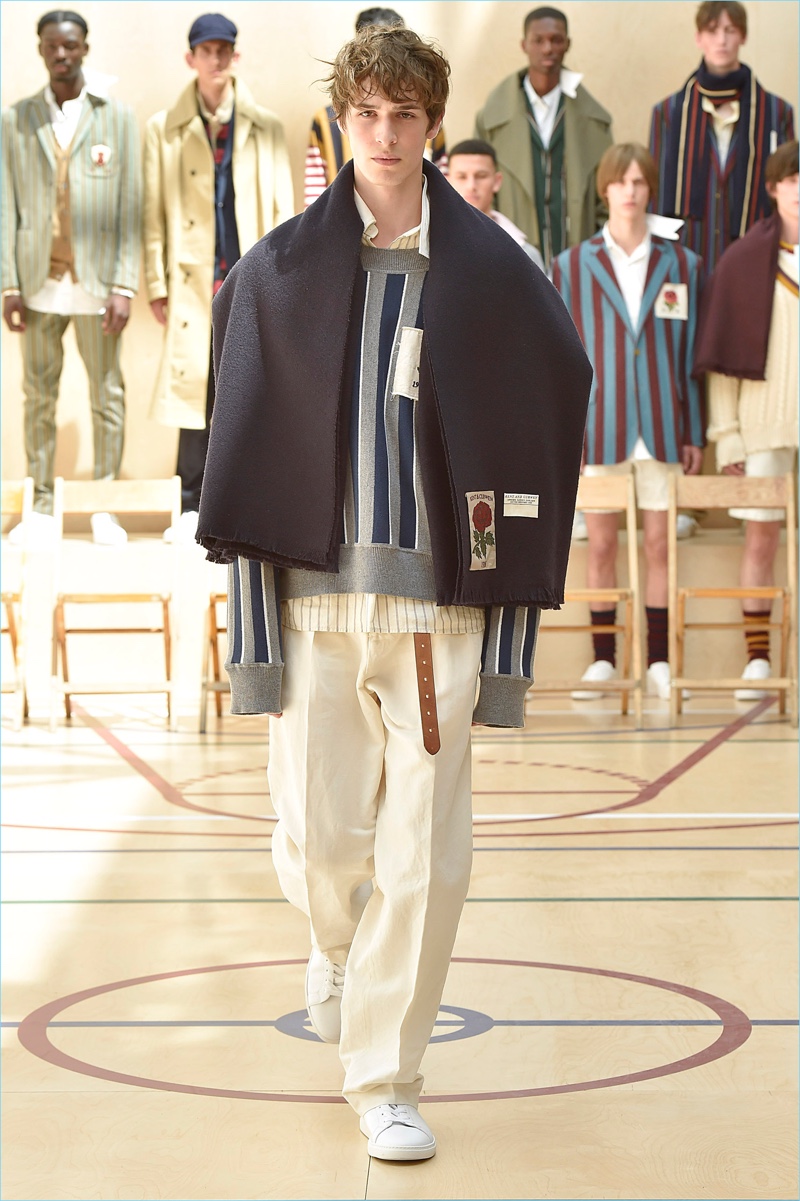 David Beckham Lends His Star Power to Kent & Curwen Spring ’18 ...