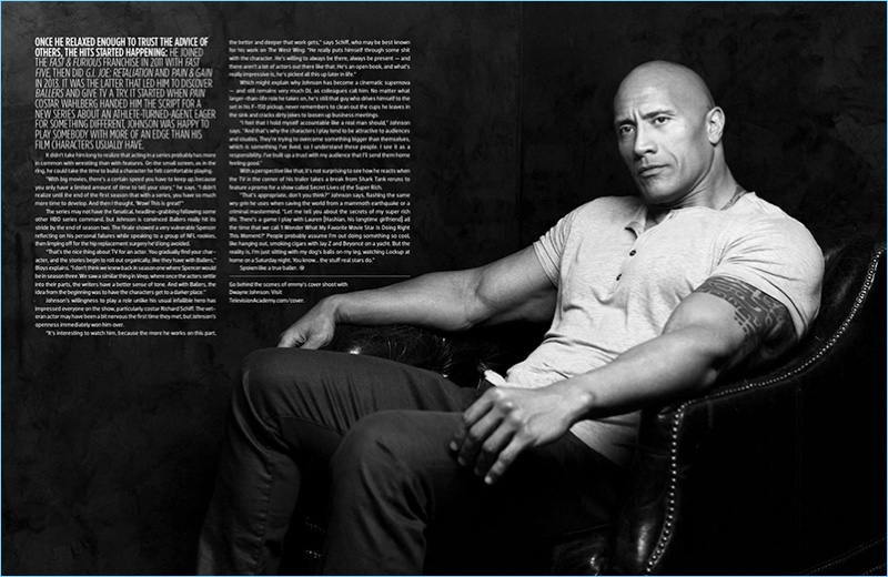 Dwayne ‘The Rock’ Johnson Covers Emmy Magazine, Talks Childhood – The ...