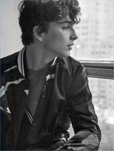 Timothée Chalamet Connects with L’Officiel Hommes Italia – The Fashionisto