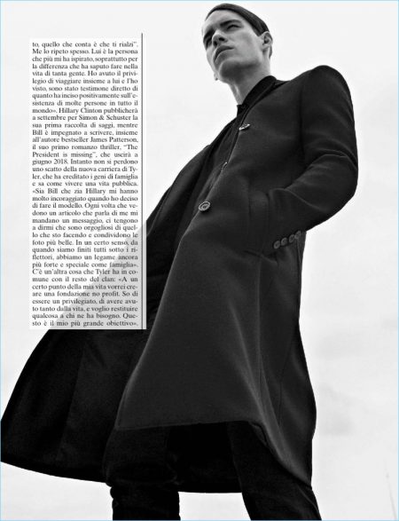 Good Genes: Tyler Clinton Stars in L’Uomo Vogue Photo Shoot – The ...