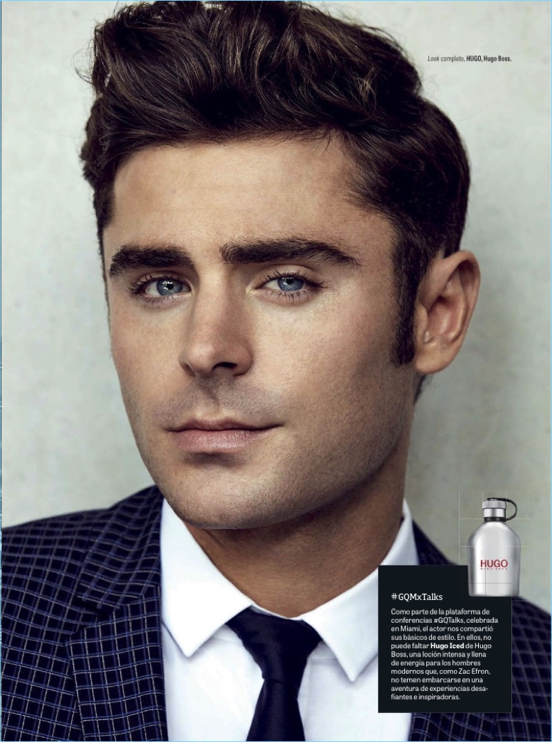 Zac Efron Covers GQ México, Stars in HUGO-Clad Photo Shoot – The ...