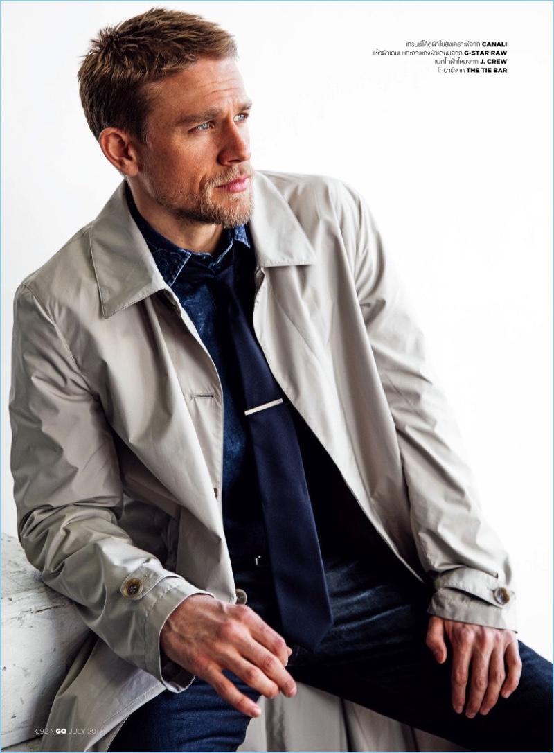 Charlie Hunnam Covers GQ Thailand & IO Donna – The Fashionisto