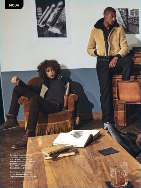 Get Down: Ysham Jackson, Max Fieschi & Francis Villalva for GQ Brasil ...