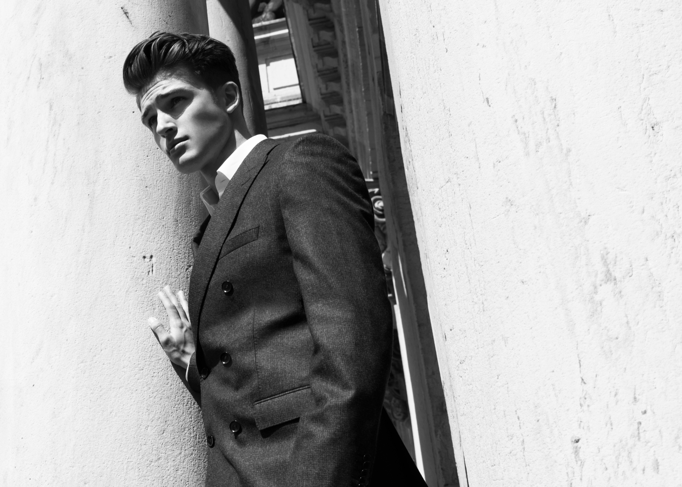 Hugo Boss in Berlin: Niclas Gonzales by Dennis Weber – The Fashionisto