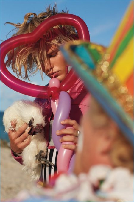 Jordan Barrett Hits the Beach with The Daily – The Fashionisto