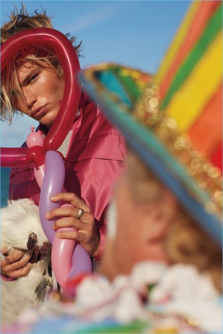Jordan Barrett Hits the Beach with The Daily – The Fashionisto