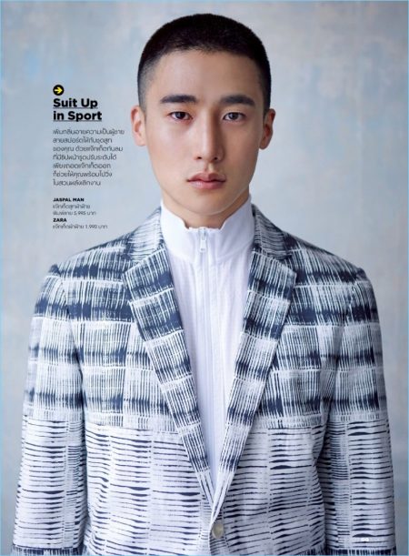 Suit with a Twist: Sehan Lee Dons Inspiring Numbers for GQ Thailand ...
