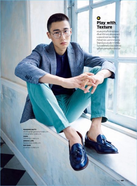 Suit with a Twist: Sehan Lee Dons Inspiring Numbers for GQ Thailand ...