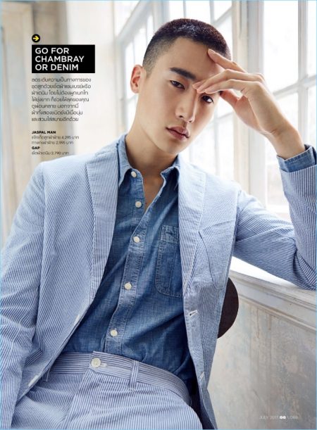 Suit with a Twist: Sehan Lee Dons Inspiring Numbers for GQ Thailand ...