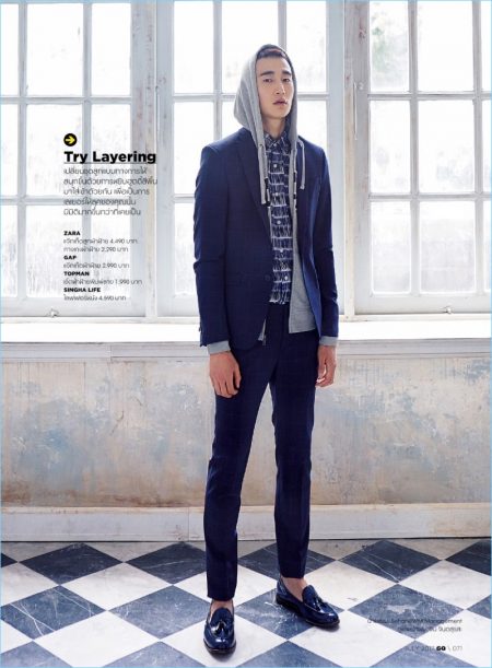 Suit with a Twist: Sehan Lee Dons Inspiring Numbers for GQ Thailand ...