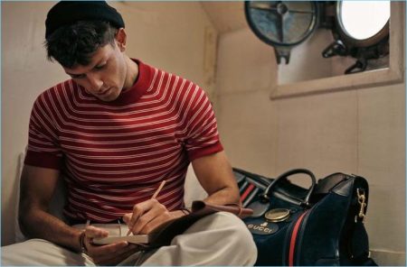 Ship to Shore: Tom Craig Rocks Nautical Fits for Harrods Magazine – The ...