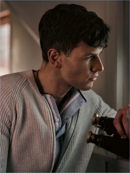 Ship to Shore: Tom Craig Rocks Nautical Fits for Harrods Magazine – The ...