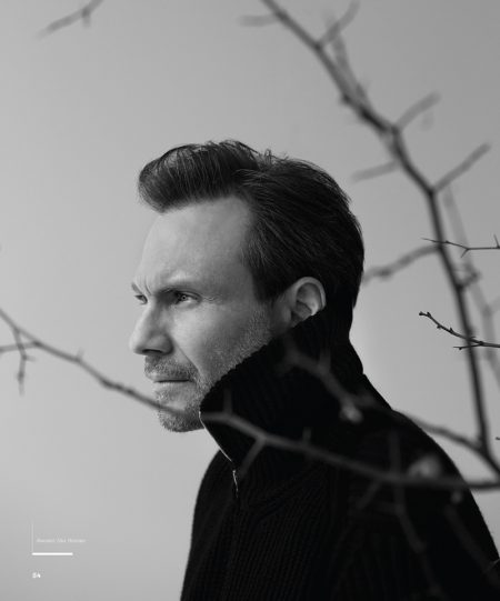 Christian Slater Dons Dior Homme Looks for Haute Living