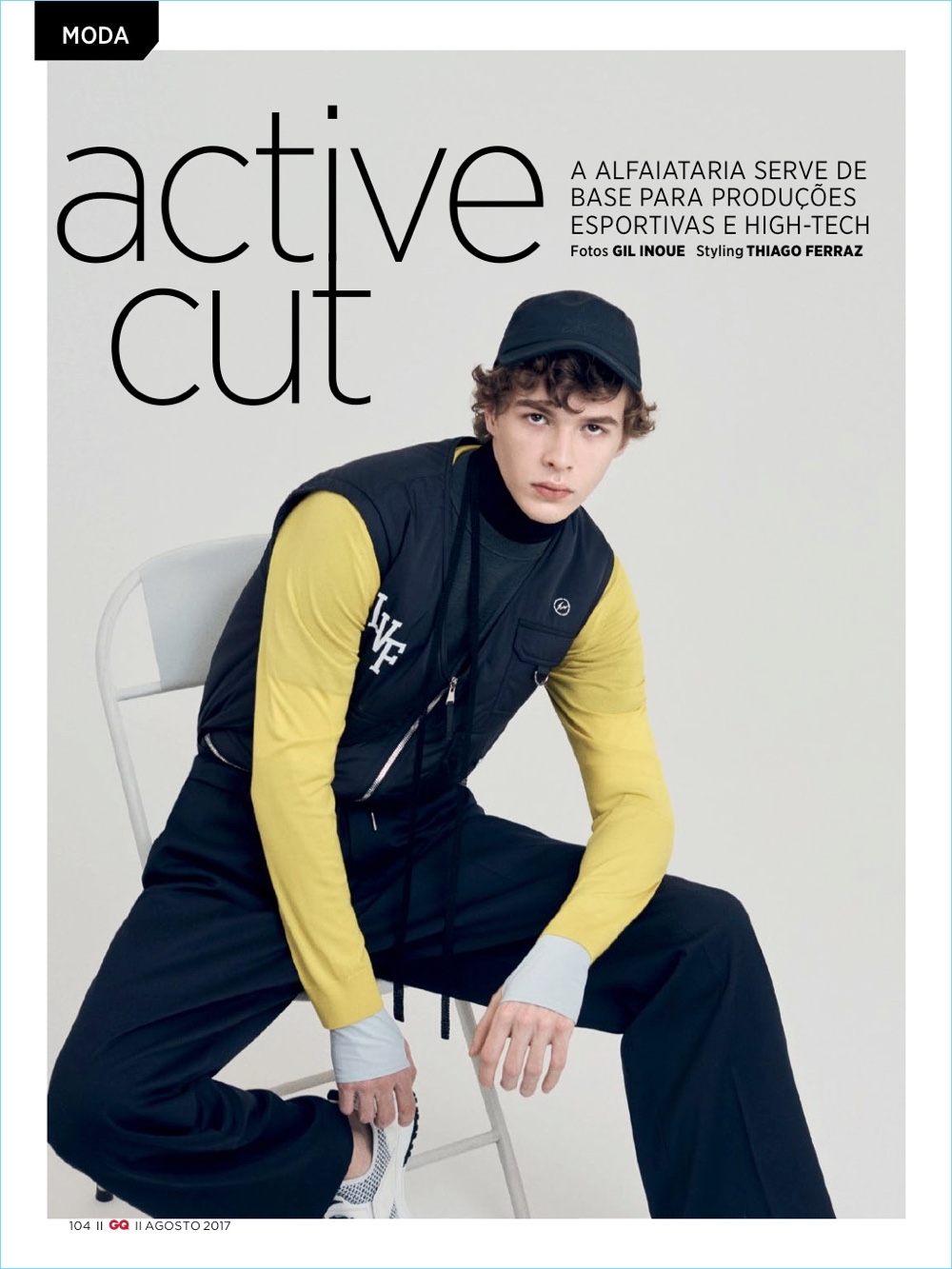 Active Cut: Efraim Goes Sporty for GQ Brasil – The Fashionisto