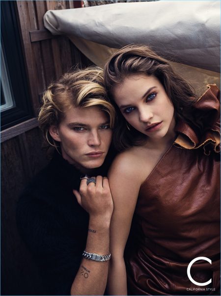 Jordan Barrett Covers C Magazine with Barbara Palvin – The Fashionisto