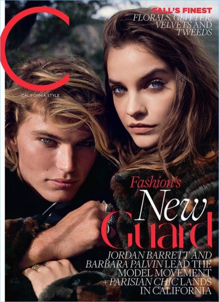 Jordan Barrett Covers C Magazine with Barbara Palvin – The Fashionisto