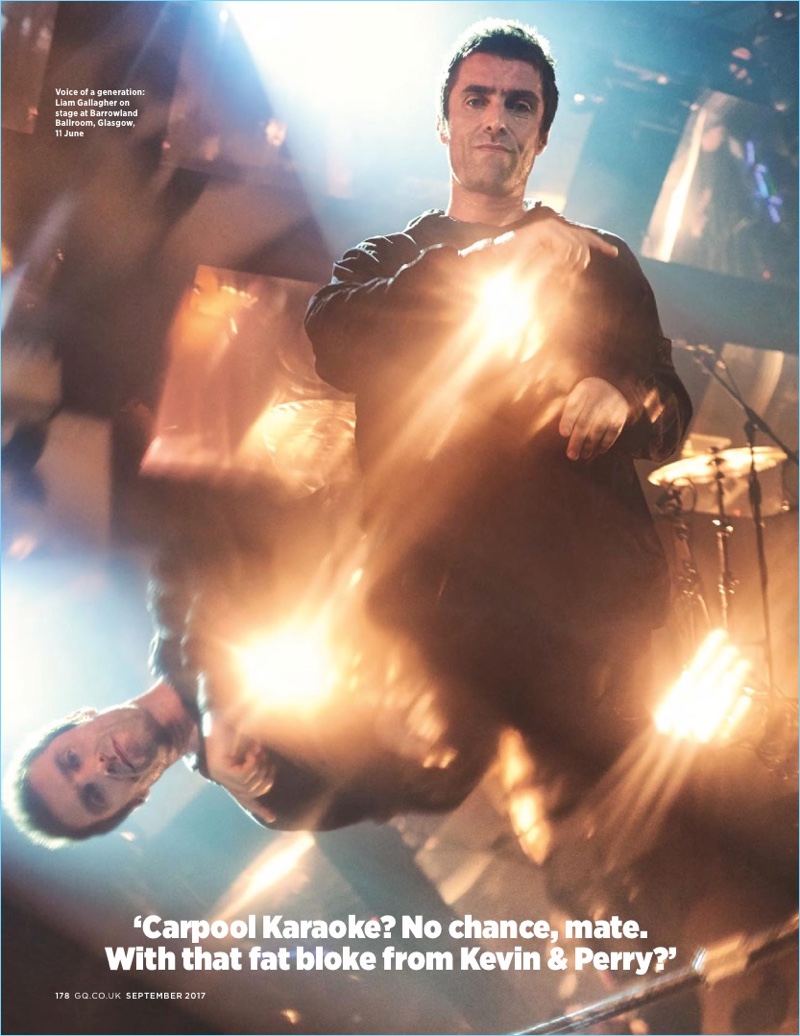 Liam Gallagher Covers British GQ’s September ’17 Issue – The Fashionisto