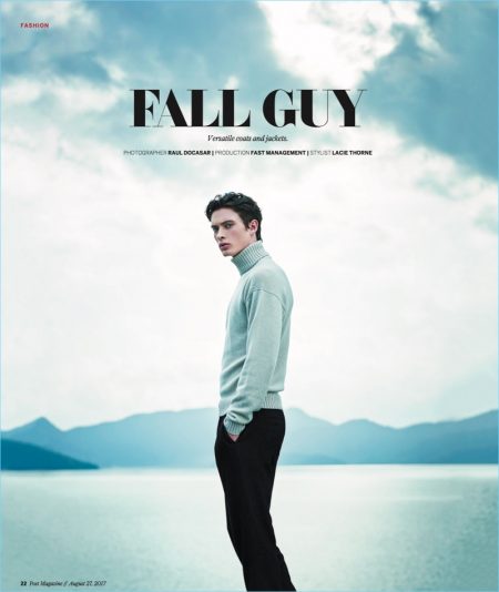 Fall Guy: Kayden Models New Styles for Post Magazine – The Fashionisto