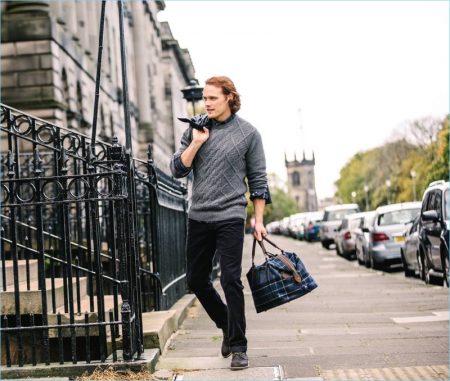 Sam Heughan Barbour Fall/Winter 2017 Campaign
