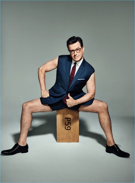 Stephen Colbert Brings Humor to Pages of InStyle – The Fashionisto
