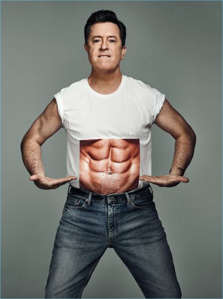 Stephen Colbert Brings Humor to Pages of InStyle – The Fashionisto