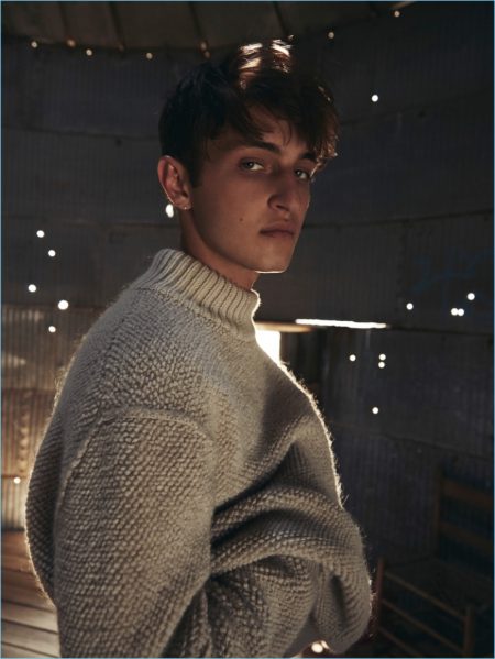 Anwar Hadid Heads Outdoors for L'Officiel Hommes NL Cover Shoot – The ...
