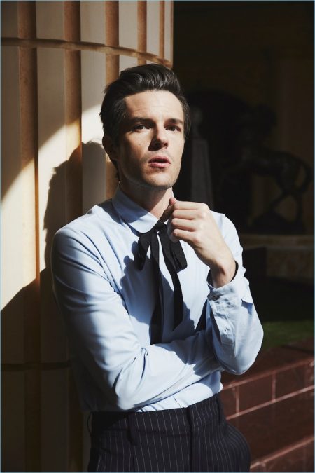 Brandon Flowers Stars in Paper Magazine Shoot, Talks Spirit of Las ...