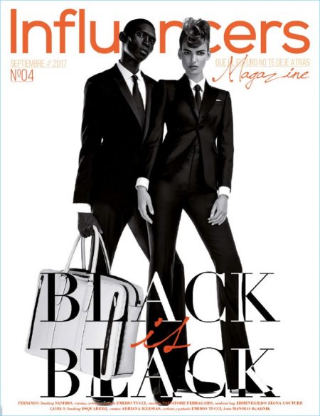 Fernando Cabral Dons Black Fashions for Influencers Cover Shoot – The ...