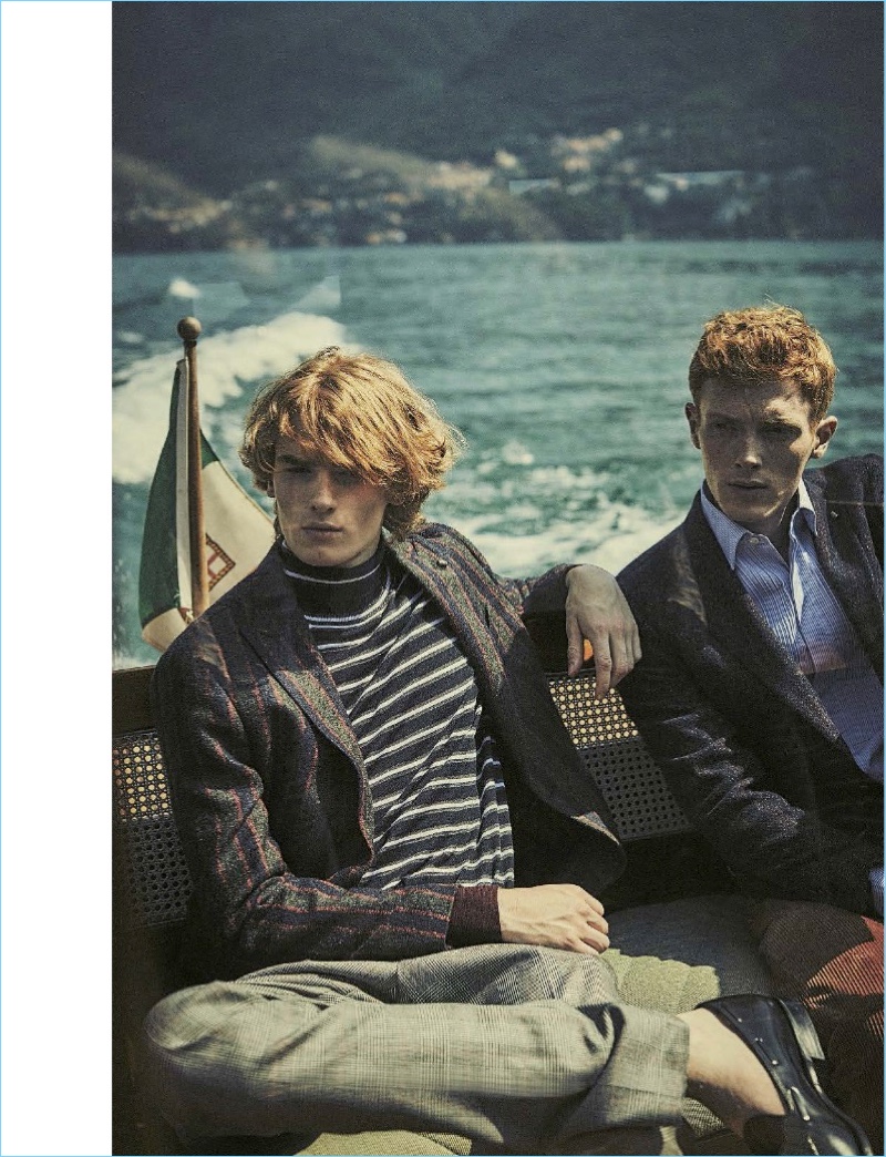 Guy Aroch Photographs Redhead Models for GQ Italia