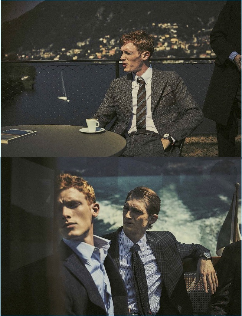 Guy Aroch Photographs Redhead Models for GQ Italia
