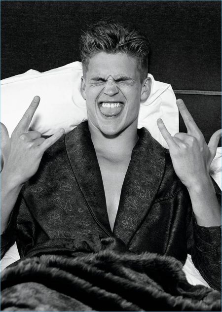 Full Tilt Boogie: Mitchell Slaggert for At Large – The Fashionisto