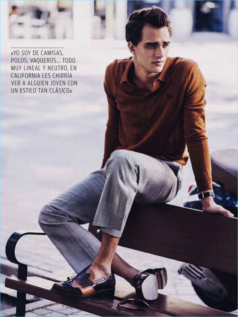 Pepe Barroso Silva Models Classic Menswear for Ego Magazine