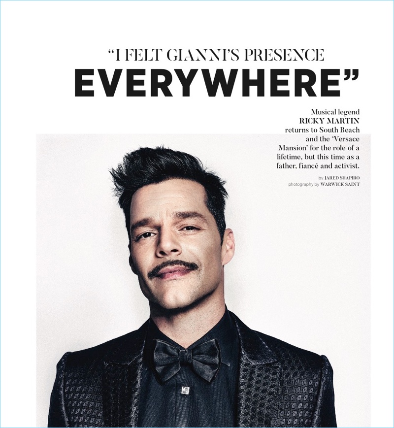 Ricky Martin Covers Ocean Drive, Talks Gianni Versace – The Fashionisto