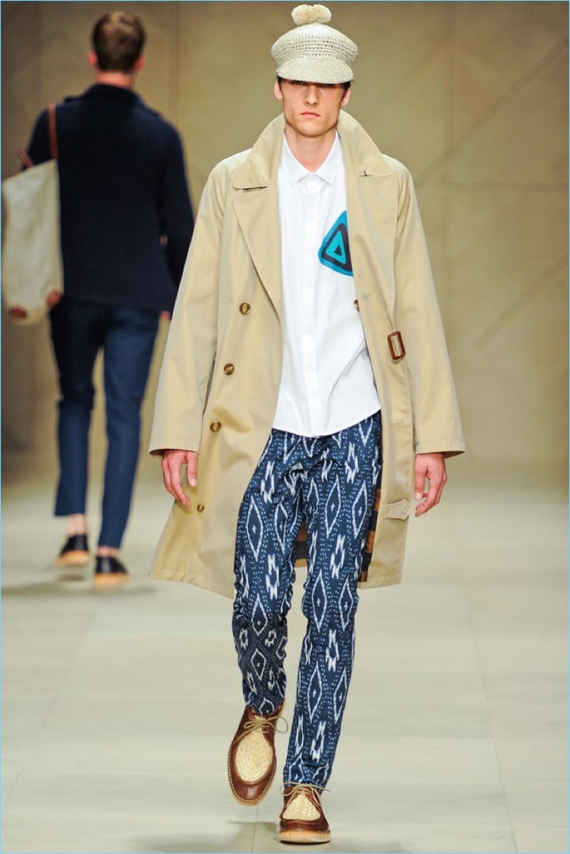 Christopher Bailey’s Contemporary Take on Burberry’s Iconic Trench Coat ...