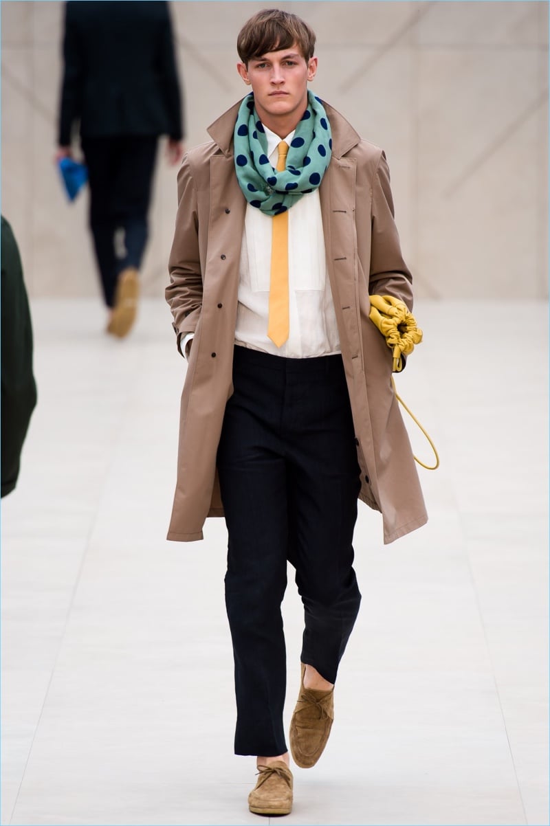 Christopher Bailey’s Contemporary Take on Burberry’s Iconic Trench Coat ...