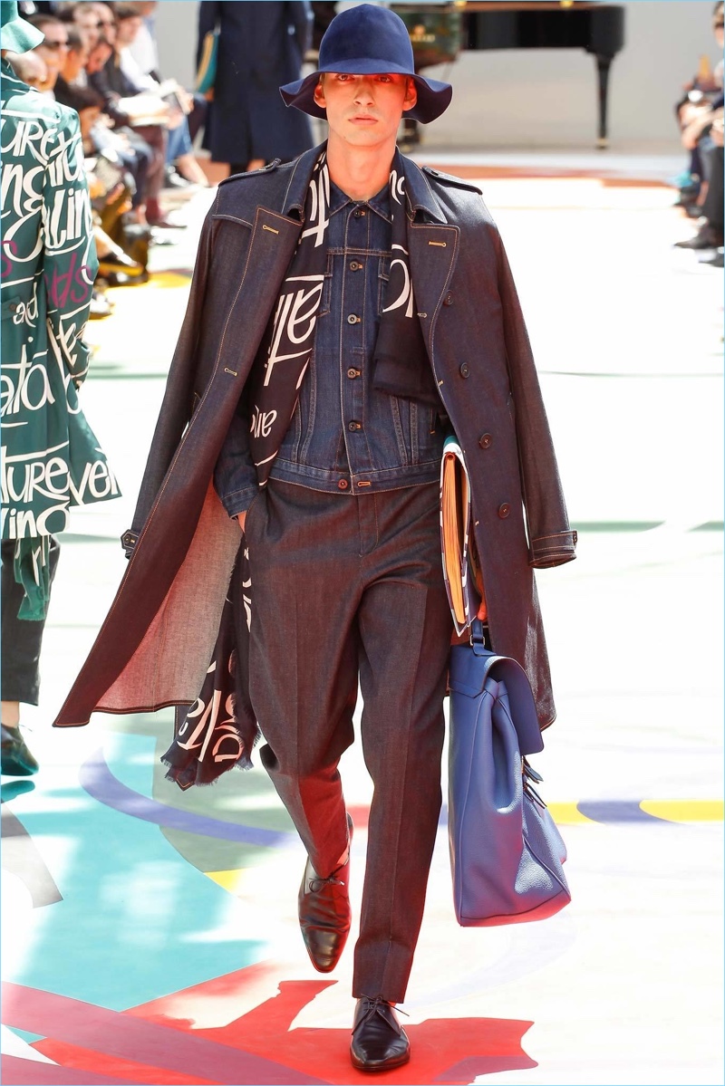 Christopher Bailey’s Contemporary Take on Burberry’s Iconic Trench Coat ...