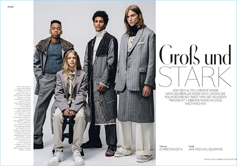 Coarse & Strong: InStyle Men Germany Unveils a Stylish Fall