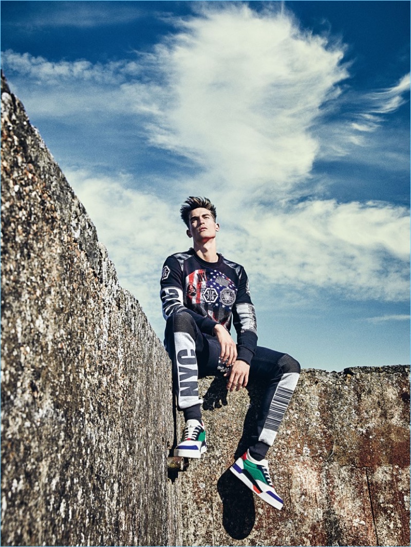 Urban Jungle: Jason Anthony for Harrods Man