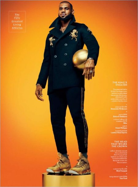 LeBron James | GQ 2017 Cover Photo Shoot