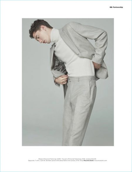 Dress Rehearsal: Joby Barrett Models Massimo Dutti for British GQ – The ...