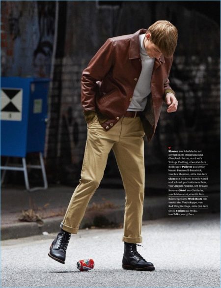 Michael Lange Sports Street Style for Men’s Health Germany – The ...