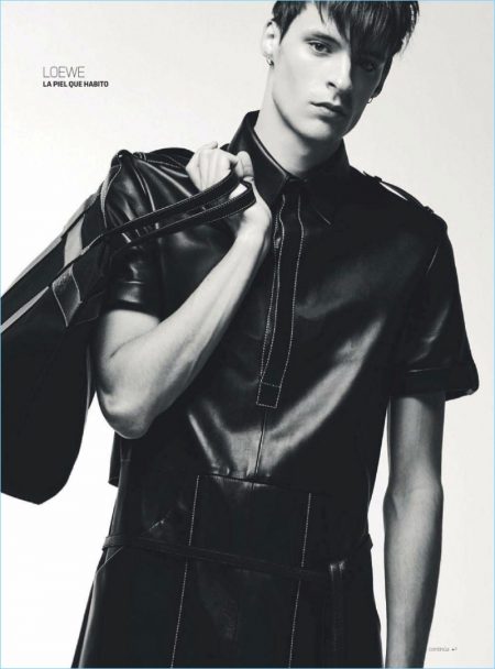 Sebastien François Models the Fall '17 Collections for DT Spain – The ...