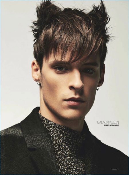 Sebastien François Models the Fall ’17 Collections for DT Spain – The ...