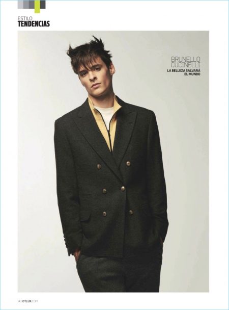 Sebastien François Models the Fall ’17 Collections for DT Spain – Page ...