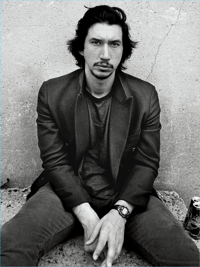 Adam Driver | Esquire | 2017 | Cover Photo Shoot | Star Wars: The Last Jedi