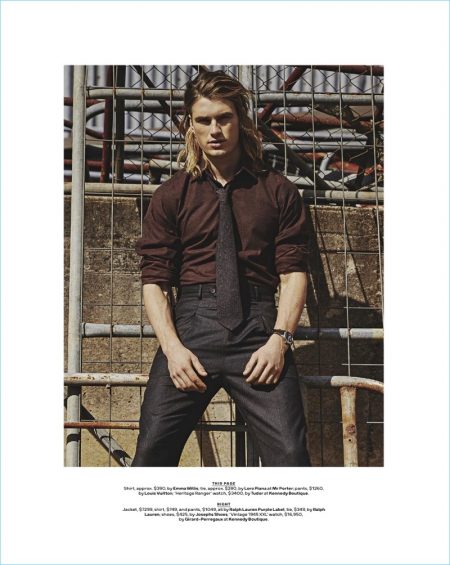 Charlie Kennedy | 2017 | GQ Australia | Fashion Editorial