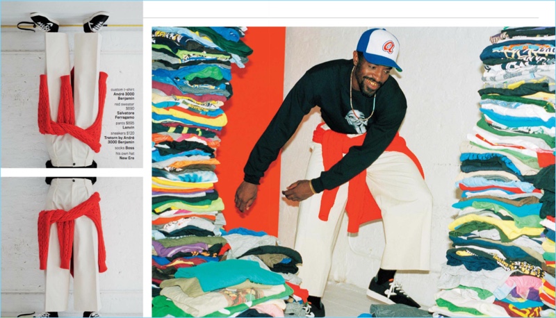 André 3000 | GQ Style | 2017 | Photo Shoot | André 3000 Benjamin