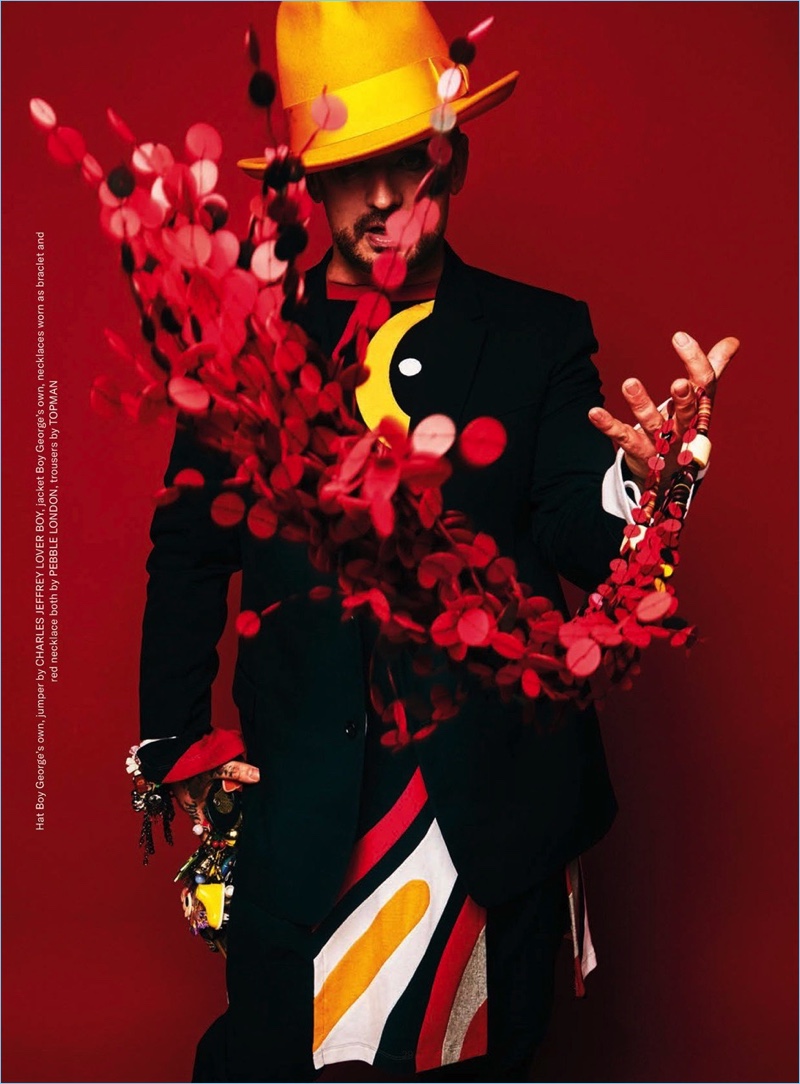 Boy George | Gay Times | 2017 | Cover | Photo Shoot