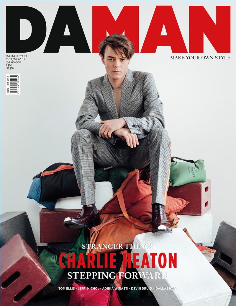 Charlie Heaton | Da Man | 2017 | Cover | Photo Shoot | Stranger Things