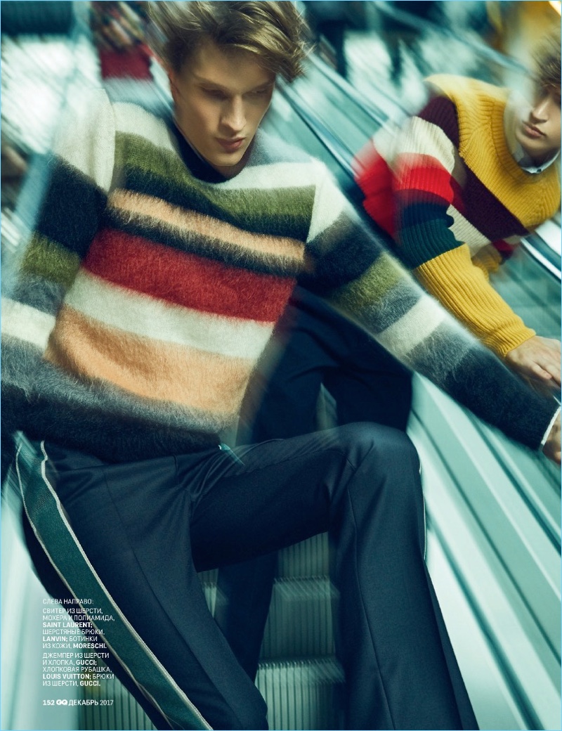 GQ Russia | 2017 | Editorial | Max Steklyanov | Artem Popov | Damir ...